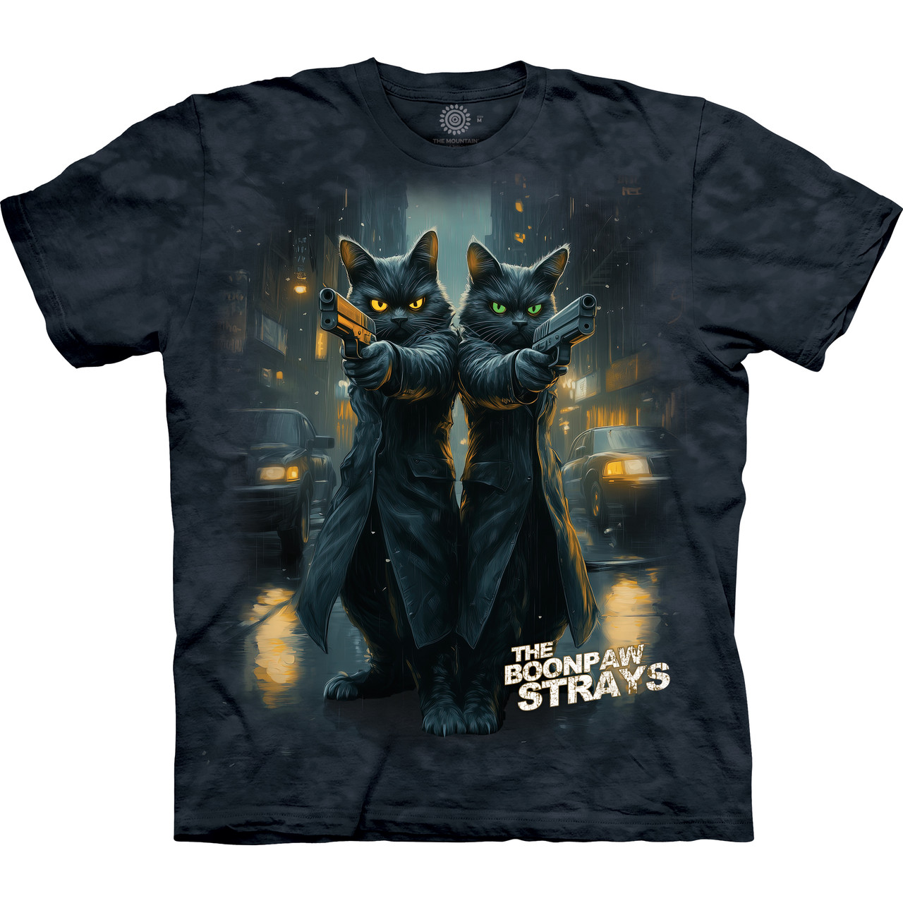 The Mountain T-shirt The Boonpaw Strays - The Coloured House