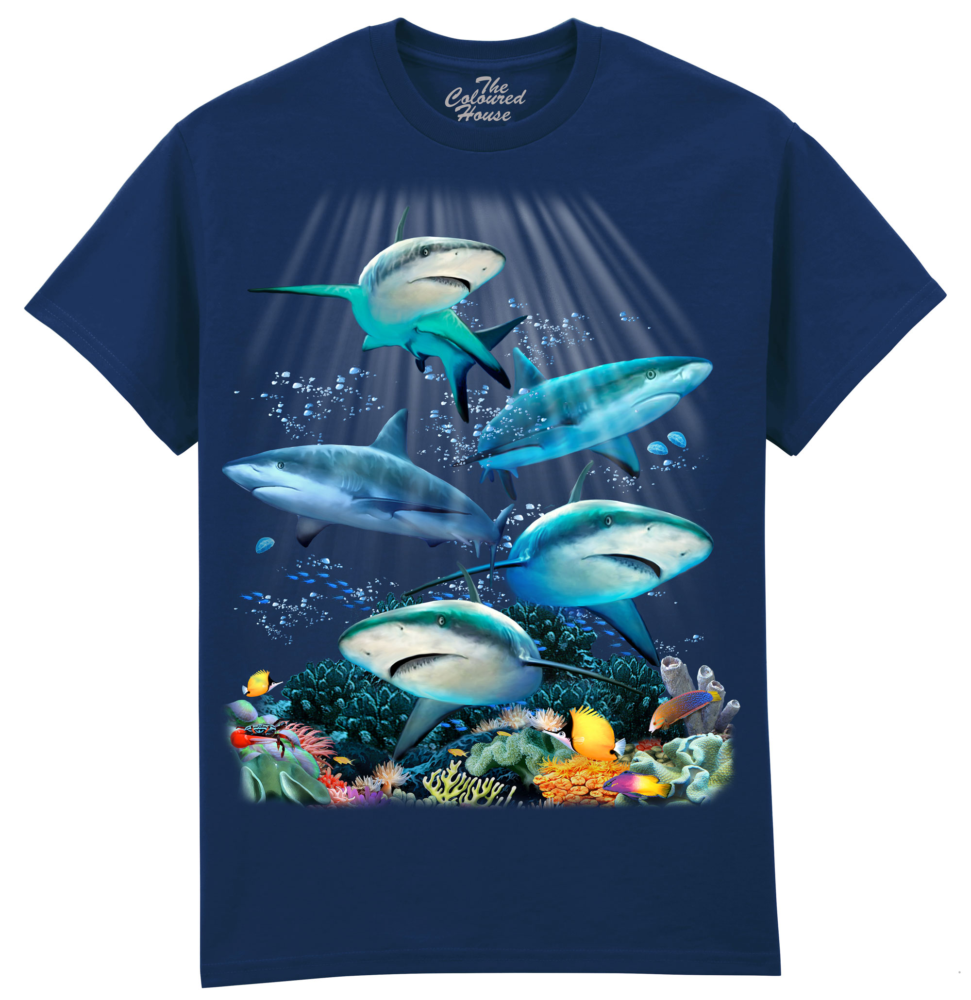 The Coloured House T-shirt Shark Reef, Howard Robinson