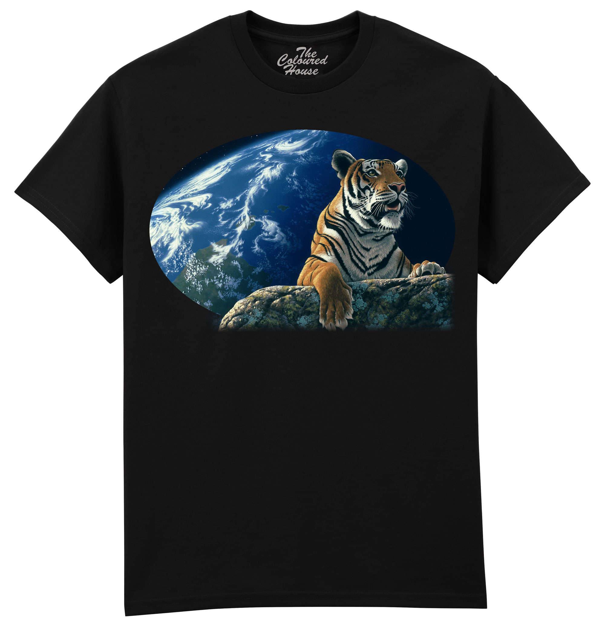 The Coloured House T-shirt Only One Home - Tiger, Schim Schimmel