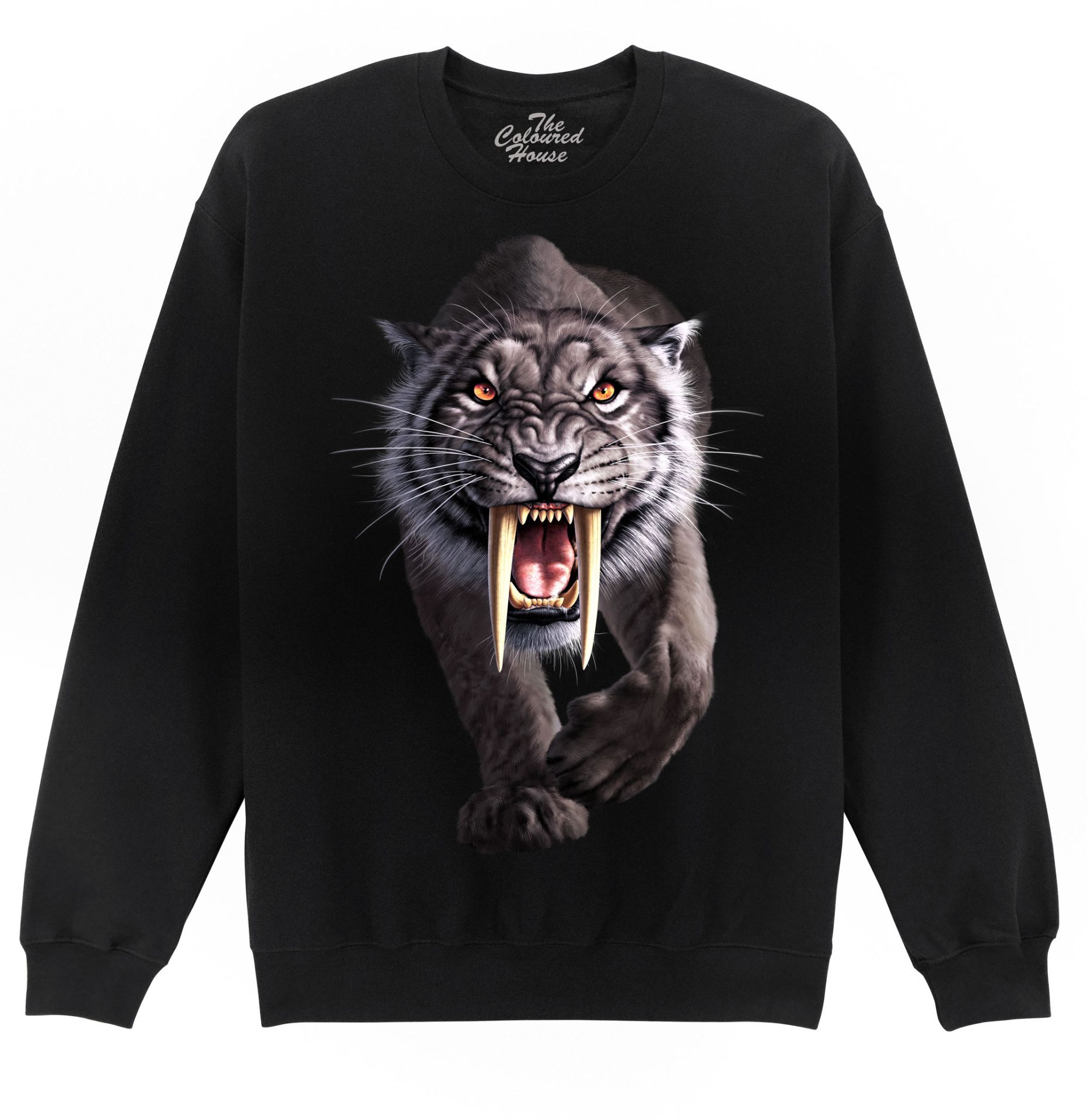 The Coloured House Sweater Black Sabertooth, Jerry LoFaro